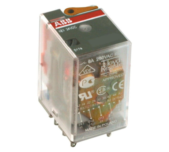 Someone’s in a Makro Abb (1SVR405612R0000) Power Relay, Interface, 3PDT ...