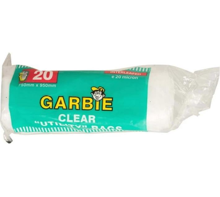 Buy Garbie Clear Refuse Jumbo 1 L Garbage Bag Pack of 20 (20 Bag) in ...