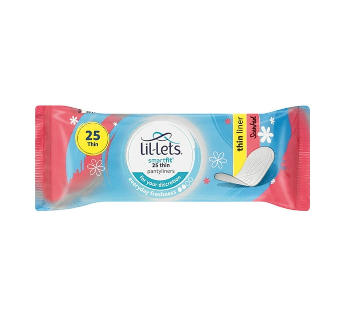 Lil-lets Scented Panty Liner (12 x 25's) | Makro