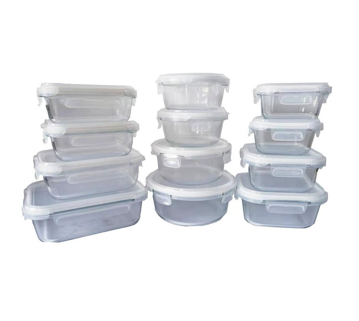 Someone’s in a Makro Melzware – 12 Pieces Glass Food Storage Containers ...