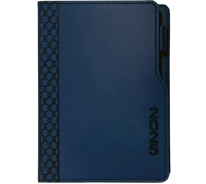 2025 Luxury Cutaway Diary A5 Diary Single (Navy) | Makro