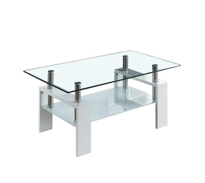 Someones In A Makro Glass Side Table Coffee Table White Mood