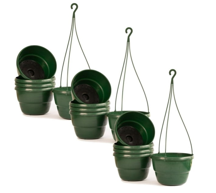 Someone’s in a Makro Garden Pot Plant 20cm Hanging Set of 12 - Black Mood