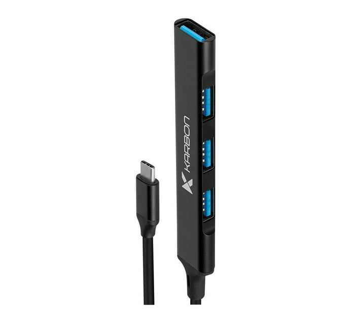 Someone’s in a Makro Karbon Type-C to 4-Port USB Hub Mood