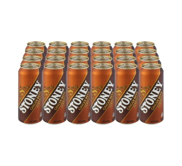 Buy Stoney Stoney Ginger Beer Can 500ml X 24 (24x500ml) in Bulk | Makro ...