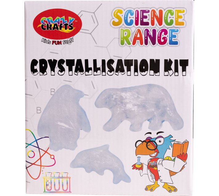 CRAZY CRAFTS Science Range - Crystallization Do-it-yourself Kits Art ...