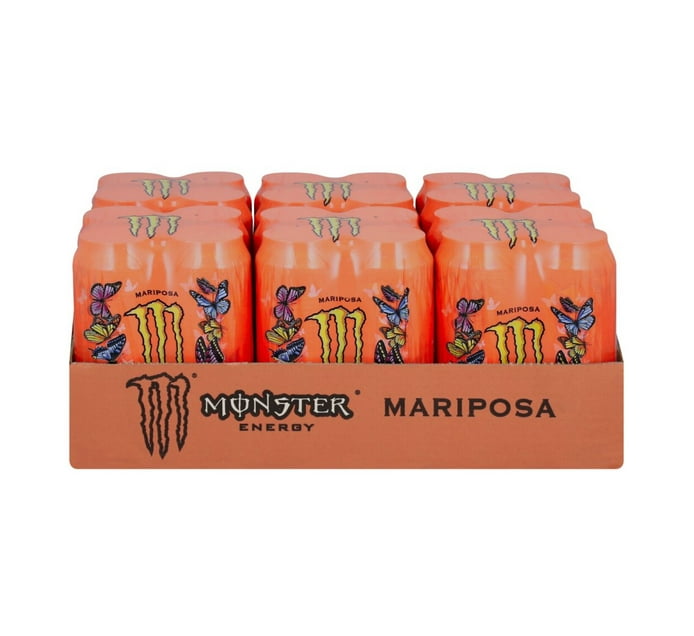Buy Monster Energy Drink 500ml Mariposa (24 x 500 ml) in Bulk | Makro ...