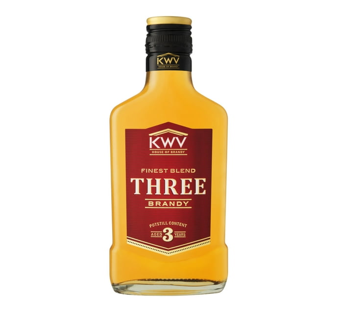 Buy Kwv 3 Yo Brandy (6 x 200ml) in Bulk | Makro Business