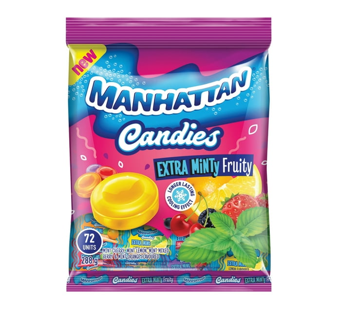 Someone’s in a Makro Manhattan Candies MINTY FRUIT (1 X 72'S) Mood