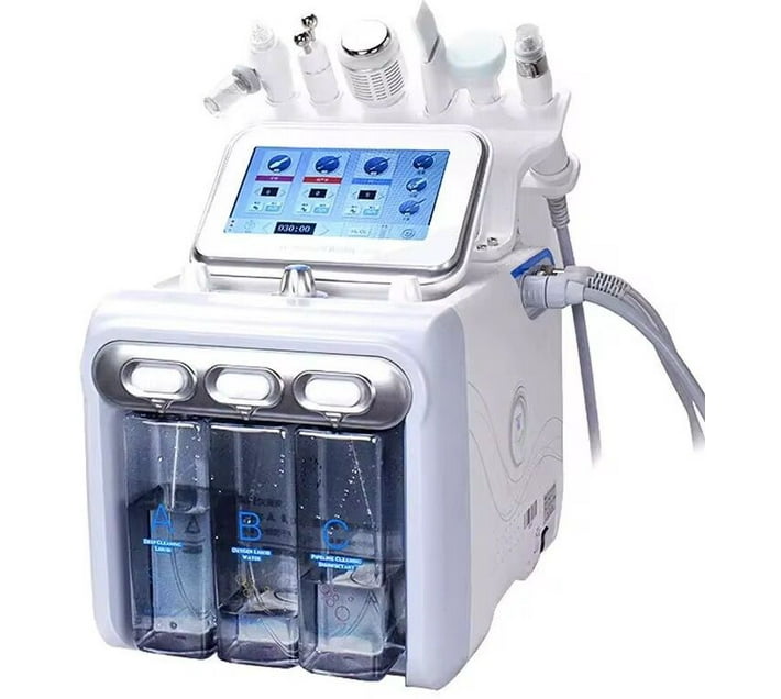 Buy Skincare 6 in 1 Facial Deep Cleaning Water Oxygen Device H2O2 ...
