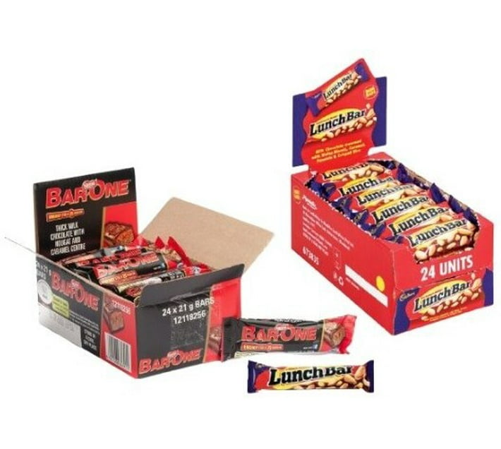 Buy Nestle Mini Chocolates Combo - Lunch & Bar One Milk Chocolate Bars ...