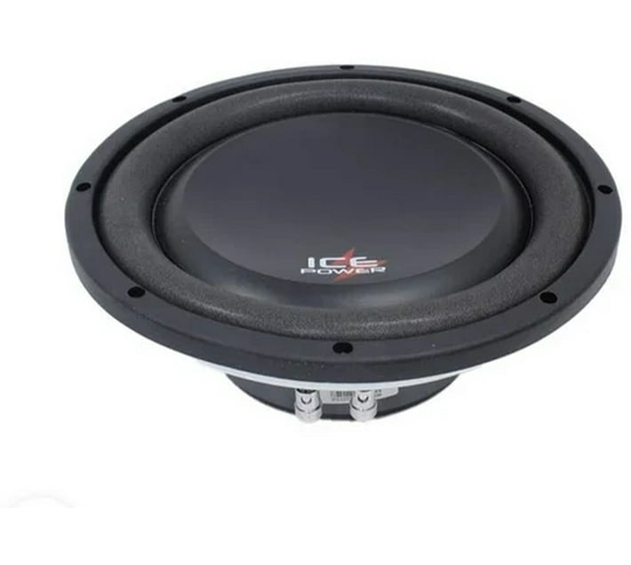 Ice Power IPS-107D4 Subwoofer Rear Deck Mounted Round Car Speaker (4500 ...