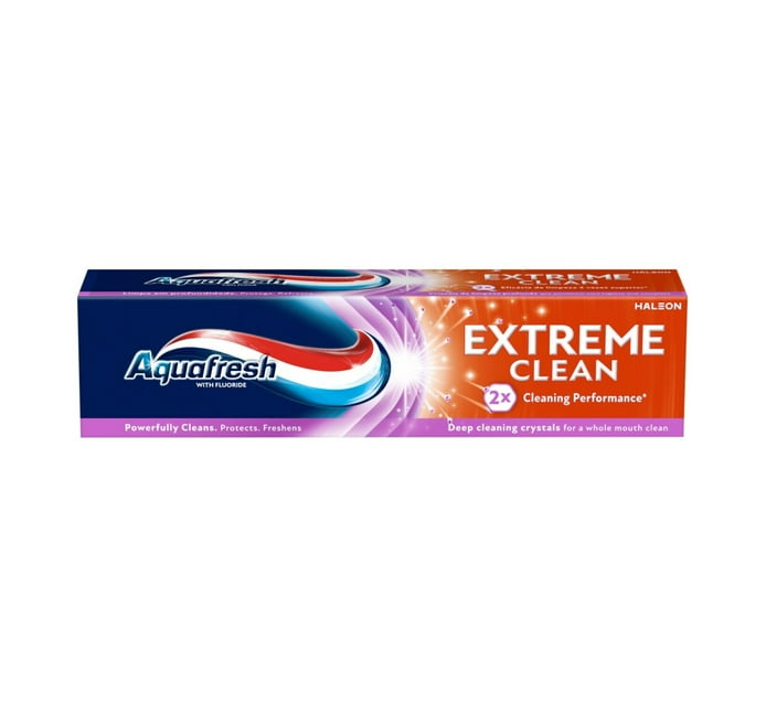 Buy Aquafresh Extreme Clean Fluoride Toothpaste 75ml in Bulk | Makro ...