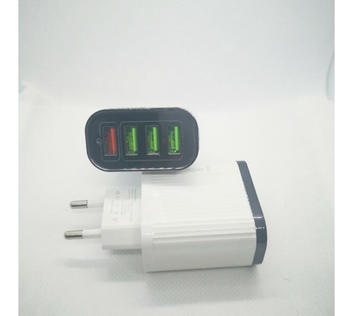 TREQA Supercharge 7 A Multiport Mobile Charger with Detachable Cable ...
