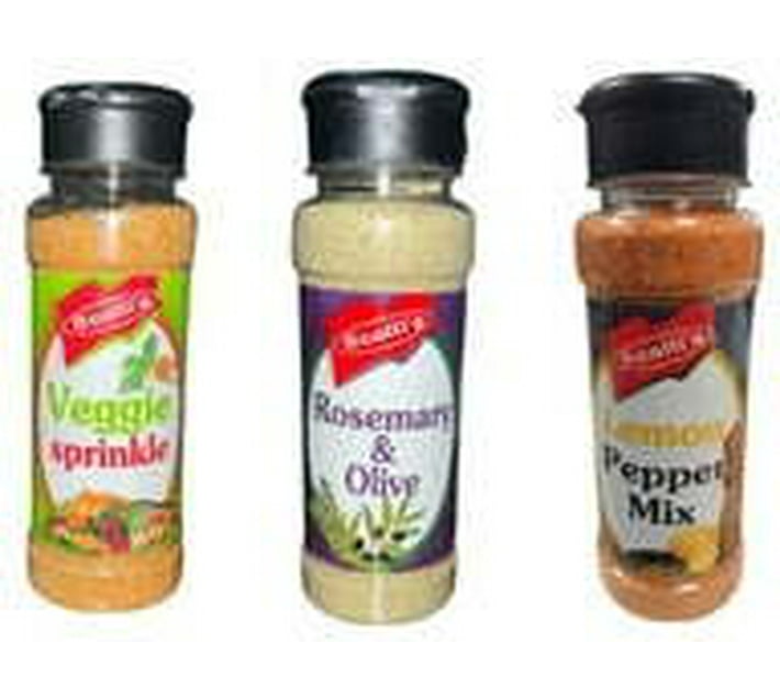 Scalli's Scalli's 3 Pack 200ml Lemon Pepper, Veggie Sprinkle and ...