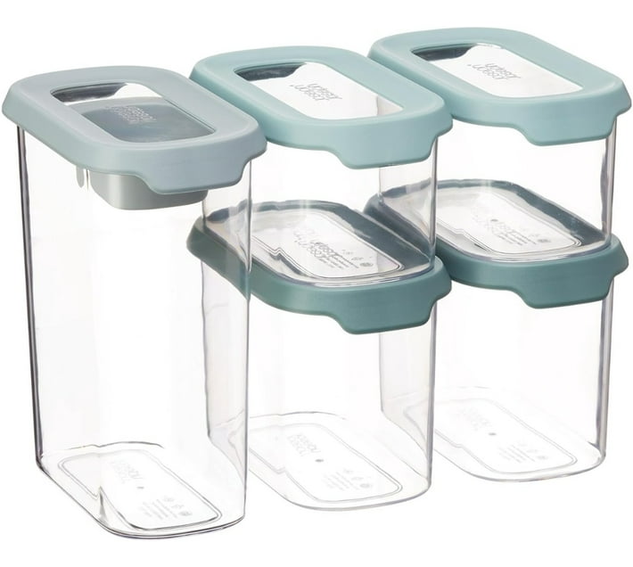 Generic Plastic Grocery Container - 2.2 l (Pack of 5, Blue) | Makro