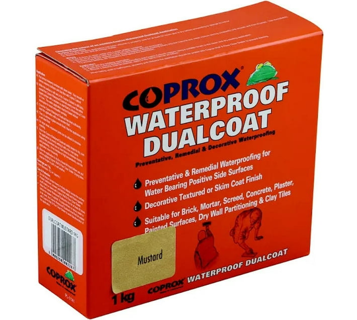 Coprox Waterproof Dualcoat Mustard Powder Bag Indoor Contact Cement (1 ...