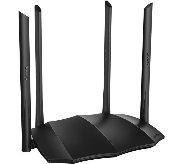 Tenda AC1200 D/B Gigabit WiFi 1000 Mbps 4G Router (Black, Dual Band ...