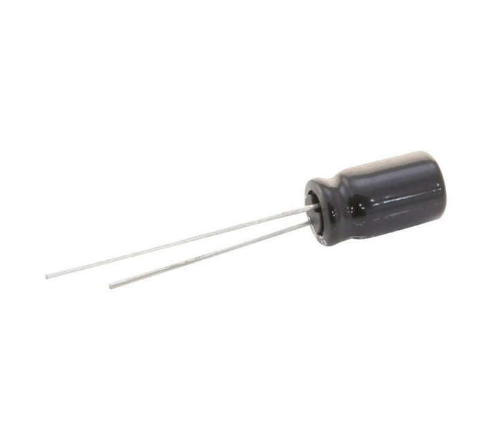 Someone’s in a Makro Panasonic (ECA1HHG4R7) Electrolytic Capacitor, 4.7 ...