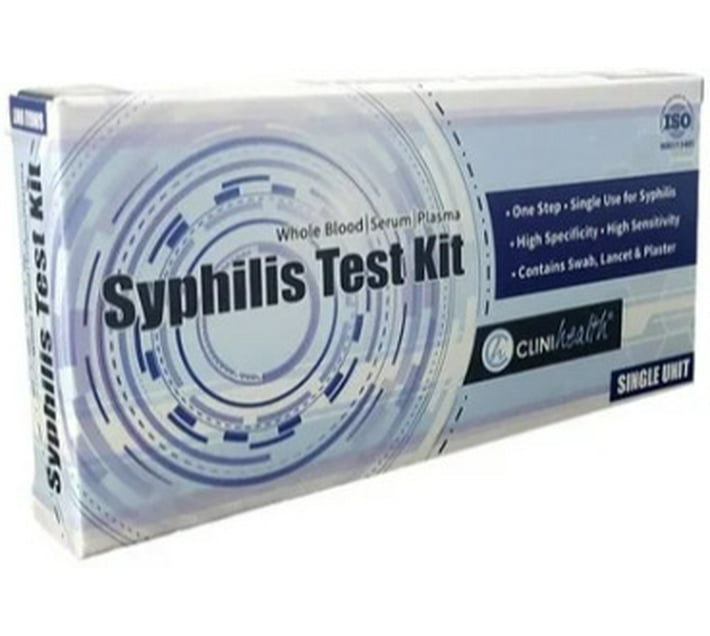 CliniHealth Syphilis Compact Test Kit First Aid Kit (Home) | Makro