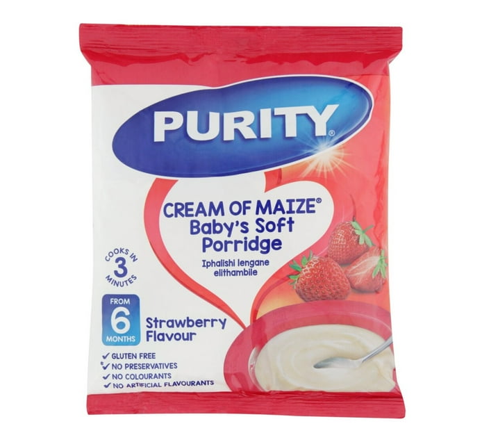 Someone’s in a Makro Purity 1 x 400g Cream of Maize Infant Cereal Mood