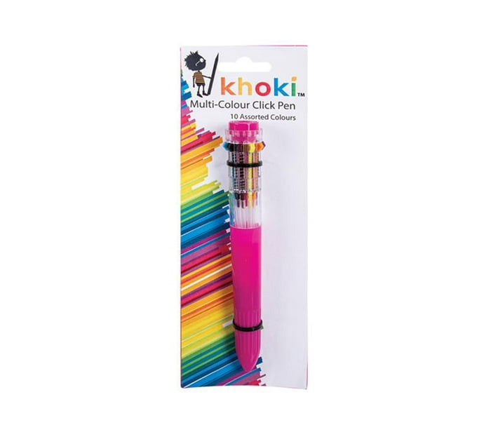 Someone’s in a Makro Pen Click Multi Colour 1 Piece - 10 Colors Mood