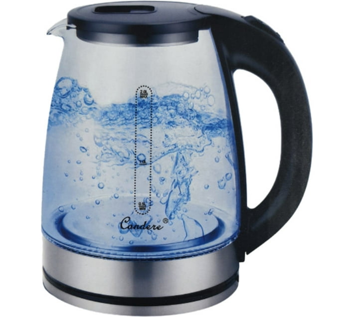 Buy Condere Condere 2L Glass Electric Kettle (2 L, Blue) in Bulk ...