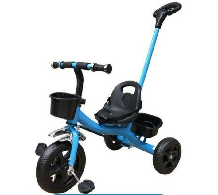 Buy KIDS TRICYCLE Toddler Tricycle 10 inch (Single Speed, White) in ...