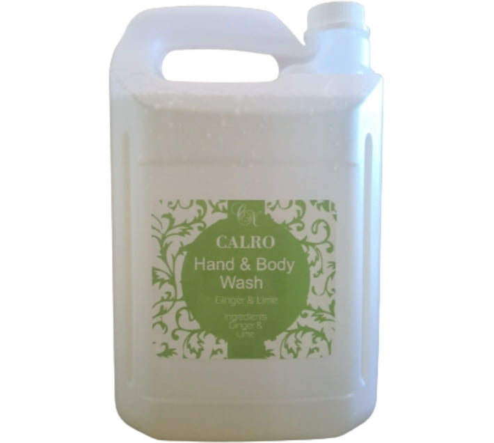 Buy Calro Hand & Body Wash Ginger & Lime Body Wash (5 L) in Bulk ...