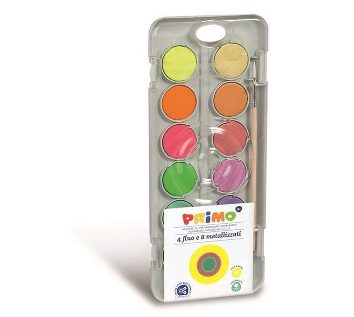Someone’s in a Makro Primo Watercolour Set 12 With 8 Metallic & 4 Fluo ...