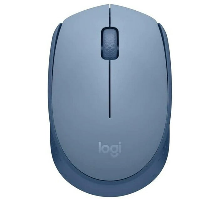 Buy Logitech Optical Wireless Home and Office Mouse Wireless (Blue) in ...