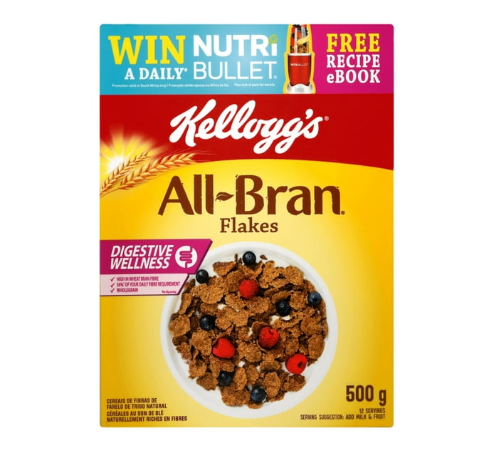 Buy Kellogg's All Bran Flakes (4 x 500g) in Bulk | Makro Business