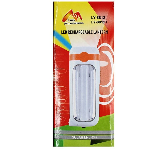 LED Rechargeable Lamp With Handle 124 min Lantern Emergency Light ...