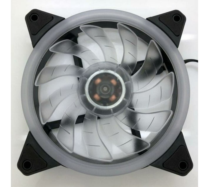 Super electronics XF0244 Silent LED Cooling Fan for Computer Case 11 ...