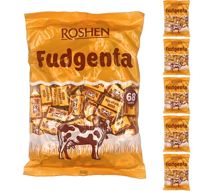 Roshen Fudgenta Turkish Delights Fudge Sweets (Pack of 408 x 780 g) | Makro