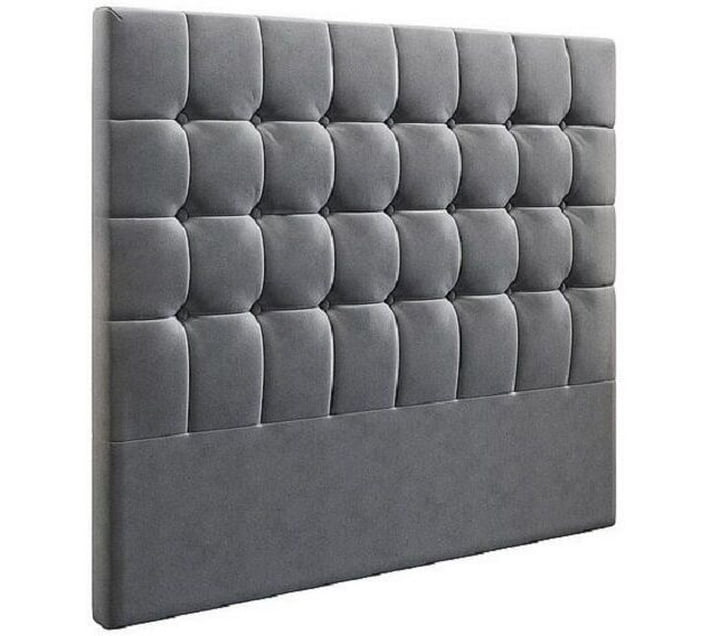 Lifestyle Home Square Shaped Headboard - Queen (Grey) | Makro