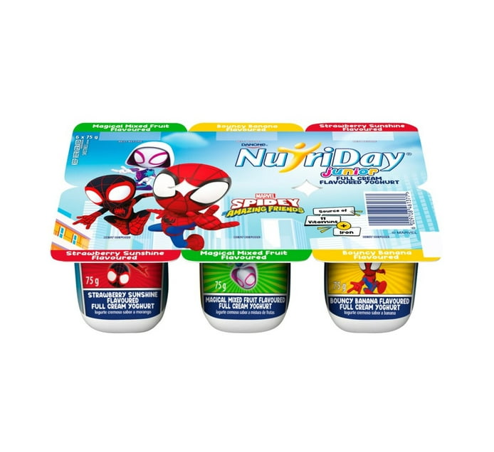 Nutriday Junior Strawb Mix Frt Banana (1 X 6 X 75g) | Makro