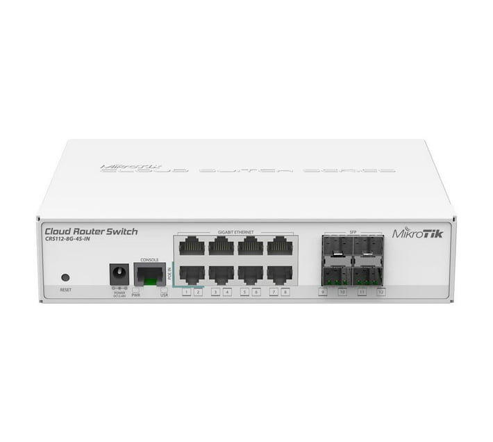 Someone’s in a Makro Mikrotik Cloud Router Switch 8 Gigabit Ports 4Sfp ...