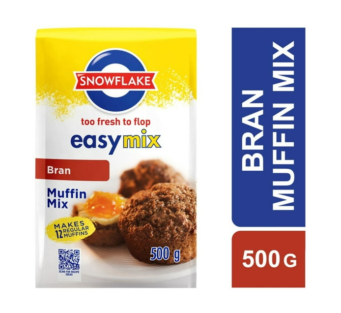 Buy Snowflake Easy Mix Bran Muffin (1 x 500g) in Bulk | Makro Business