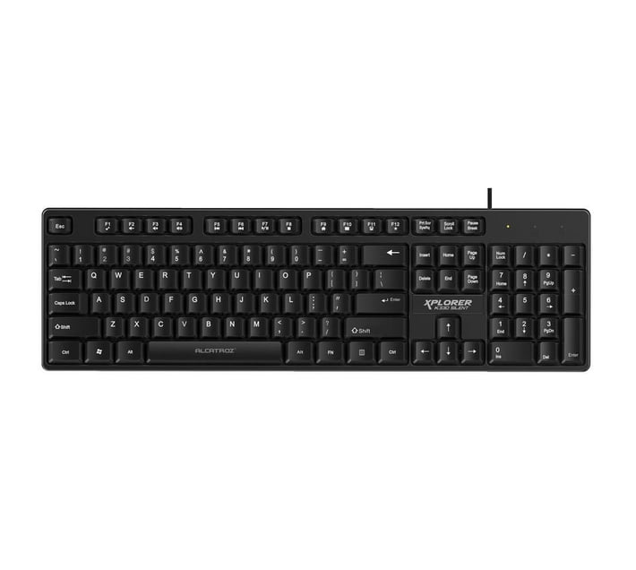 Someone’s in a Makro Alcatroz Xplorer K330 Silent USB Wired Keyboard Mood