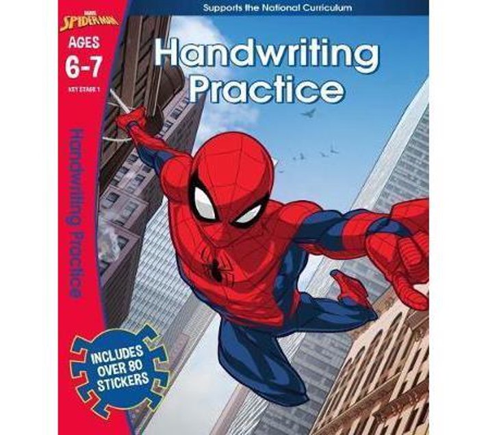 Someone’s in a Makro Marvel Learn: Spider Man - Handwriting Practice Mood