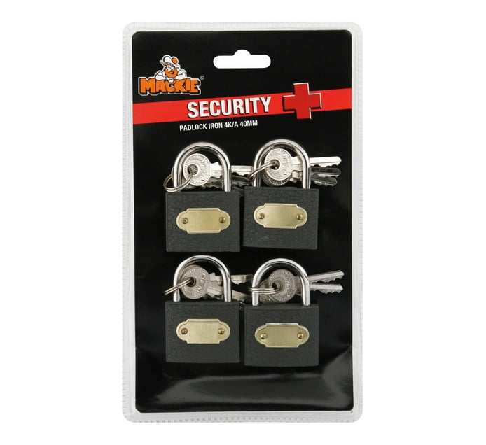 Someone’s in a Makro Mackie 38mm Mackie Iron Padlock K/A 4 Pack 38mm Mood