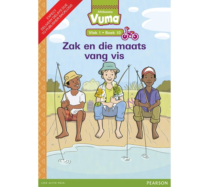 Vuma Afrikaans Huistaal Vlak 1 Boek 10 Grootboek: Zak en die maats vang ...