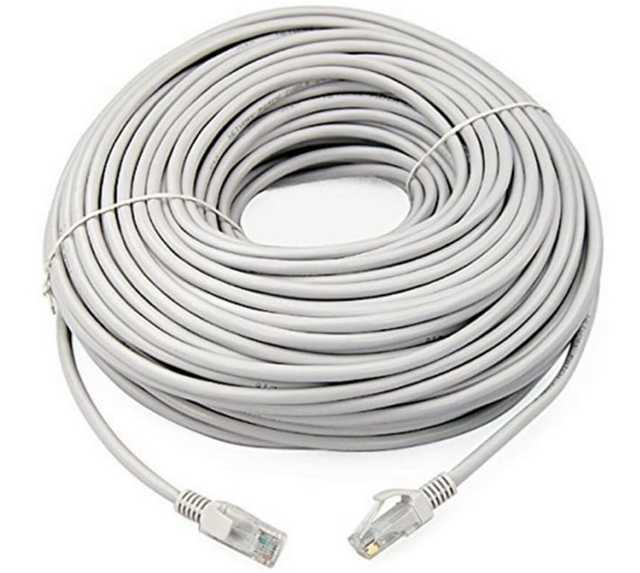 Generic RJ-45 To RJ-45 40 m SE-L-C6-40 (Compatible with Computer, White ...