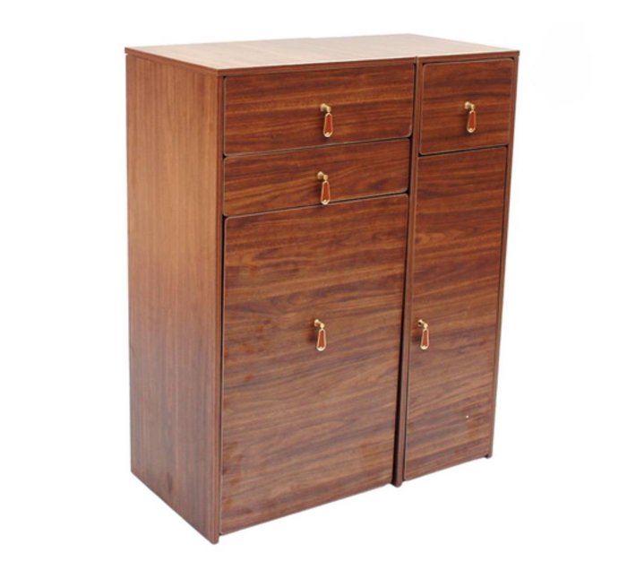 Someone’s in a Makro Mel Rustic Dressing Table-Brown Mood