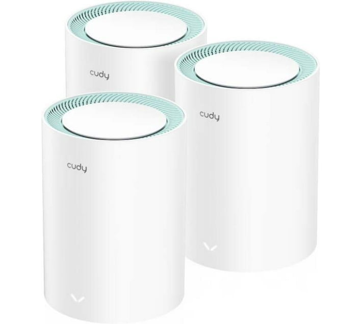 Cudy Cudy M1300 3PACK 867 Mbps Mesh Router (White, Dual Band) | Makro