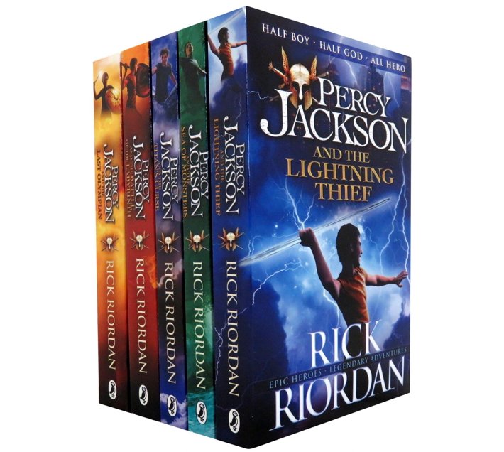 Percy Jackson 5 book Slipcase | Makro