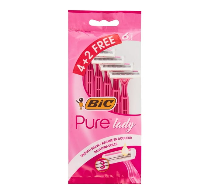 Bic Disposable Shaver Pure 3 Lady (20 x 1's) | Makro