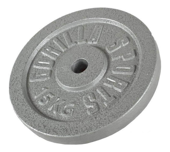 Someone’s in a Makro Weight plates cast iron 15KG Mood