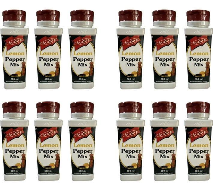 Scalli's Lemon Pepper (12 x 500 g) | Makro